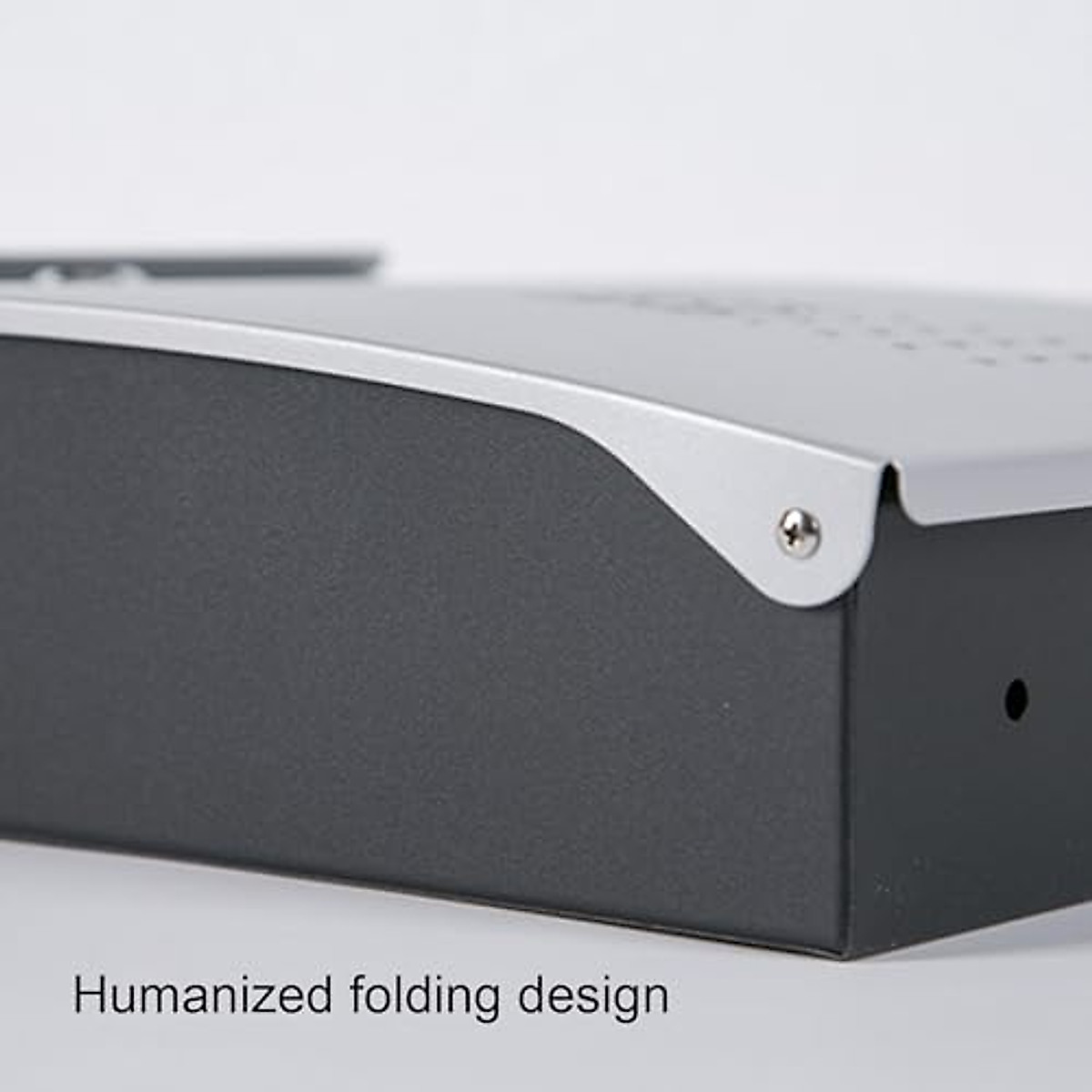 Mailbox Wall Mounted, Metal Post Box, Mailboxes for Outside, Package Delivery Boxes for Outside for Envelope, Letter, Outside, Home, Office Business (Color : Silver)