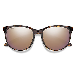 SMITH Lake Shasta Active Sunglasses - Tortoise | Chromapop Polarized Rose Gold Mirror