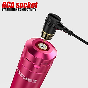 Tattoo Kit, Wormhole Tattoo Machine Kit Tattoo Gun Kit Cartridge Needles Tattoo Pen Kit for Beginners Rotary Tattoo Machine Pen Kit Complete Tattoo Kit Tattoo Supplies WTK104