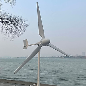 3000W Horizontal Wind Turbine 48v 96v 220v AXIS Permanent Magnet 3KW Wind Generator High Efficiency Free Power (3000W, 48V)