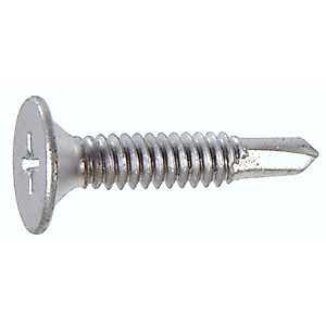 The Hillman GroupThe Hillman Group 35169 Wafer Head Phillips Self-Drilling Screw 10 x 1 50-Pack