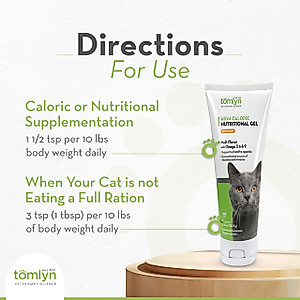 Nutri-cal for Cats High Calorie Dietary Supplement, 4.25-ounce Tube (Pack of 3)