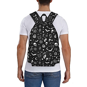 Goth Backpack for Girls and Women School Gothic Backpacks Bookbag Laptop for Men Boys Adults Teens