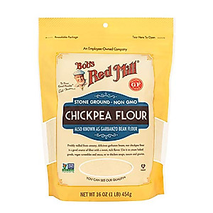 Bob's Red Mill Chickpea Flour, 16-ounce (Pack of 4)