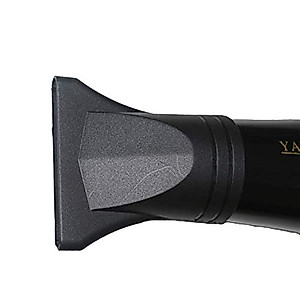 DNHCLL Pack of 2 Black Professional Plastic Hair Dryer Diffuser, Dryer Nozzle Wide Design Plastic Hair Dryer Nozzle Replacement Blow Flat Hairdressing Salon Styling Tool