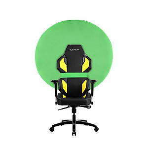 Webaround Big Shot 56" | Green | Portable Collapsible Webcam Backdrop | Attaches to Any Chair | Wrinkle-Resistant Fabric | Ultra-Quick Setup and Takedown | Perfect for Zoom, Webex, Teams, etc.