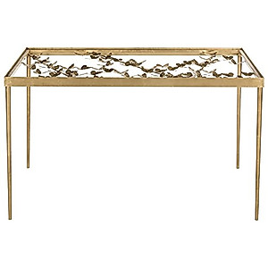 Safavieh Home Collection Rosalia Butterfly Desk, Antique Gold