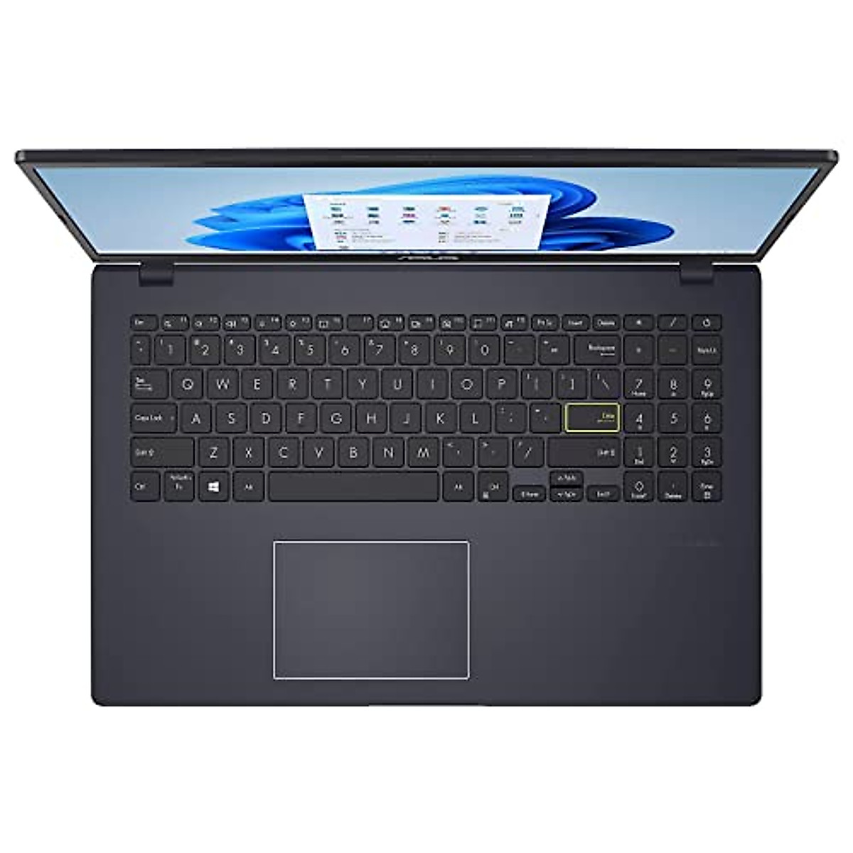 ASUS L510 15.6" Ultra Thin Laptop Computer, Quad-Core Intel Pentium Silver N5030, 4GB DDR4 RAM, 128GB eMMC, 802.11AC WiFi, Bluetooth, USB-C, 1 Year Office 365, Black, Windows 11 S, iPuzzl HDMI Cable