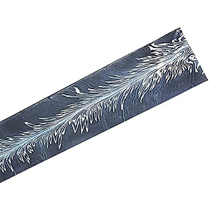 Handmade Damascus Steel Blank Billet black feather Pattern 12 Inches
