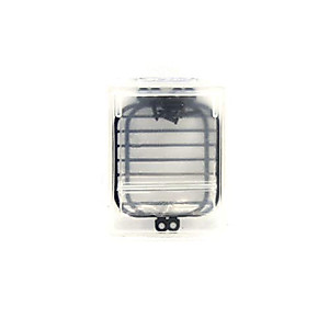 Camisin 1 Pair Metal Headlight Lampshade Grille Cover for TRX4 G500 TRX6 G63 1/10 RC Crawler Car Parts Accessories