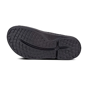 OOFOS - Unisex OOahh Sport - Post Run Recovery Slide Sandal (Classic Black, us_Footwear_Size_System, Adult, Women, Numeric, Medium, Numeric_11)