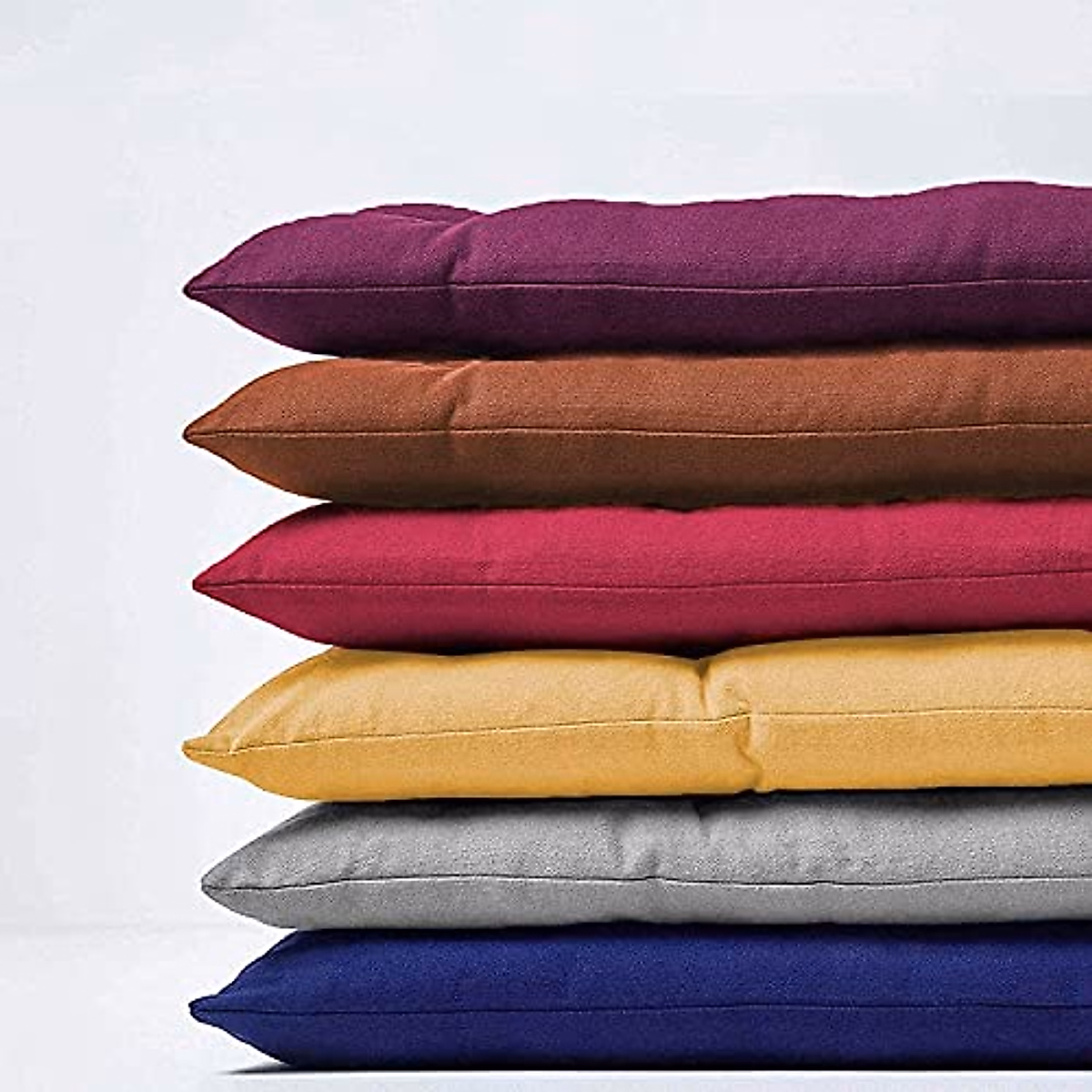 2 3 Seater Garden Patio Non-Slip Bench Cushion Outdoor Furniture Swing Chair Long Soft Seat Pad 55 160cm Comfortable Home Office Sofa Pads for Indoor Black