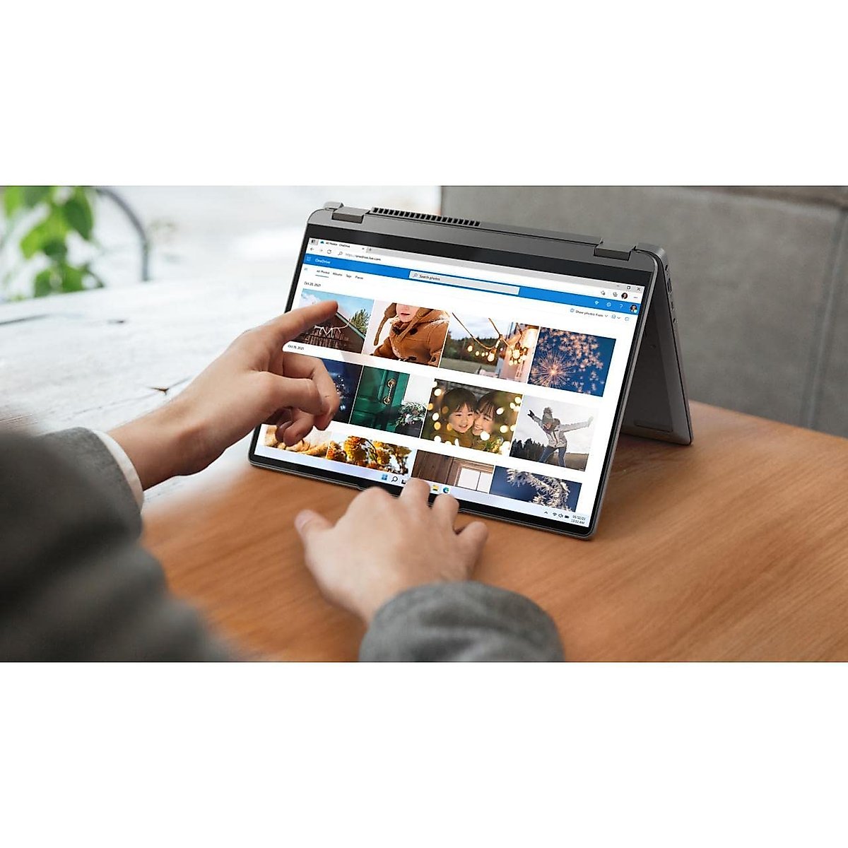 Lenovo Flex 5 16" FHD+(1920x1200) Touchscreen 2-in-1 Laptop | AMD 8-Core Ryzen 7 5700U Processor | Backlit Key | Fingerprint | WiFi 6 | USB-C | 16GB DDR4 2TB NVMe SSD | Win10 Home | Stylus Pen