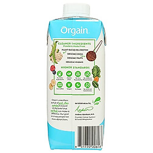 ORGAIN Creamy Chocolate Plant Based Protein Shake, 11 FZ