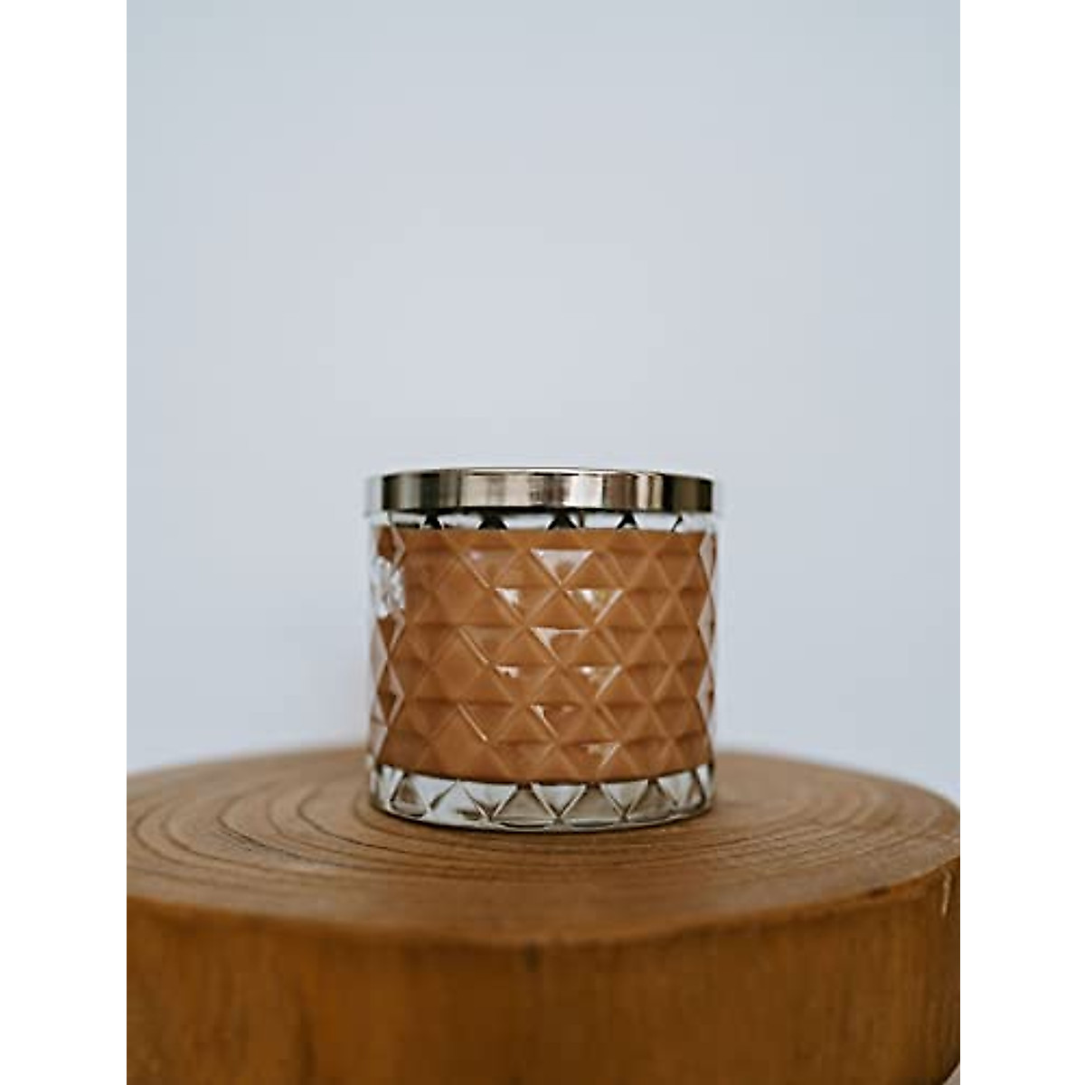 Gold Canyon™ - Gingerbread Cake Scented Candle, Three-Wick, Heritage Diamond-Cut Glass Jar, New & Improved Look 2022