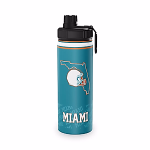 ANTKING Miami Tumbler Travel Mug Coffee Cup Custom Name Number for Men Gifts Women Youth