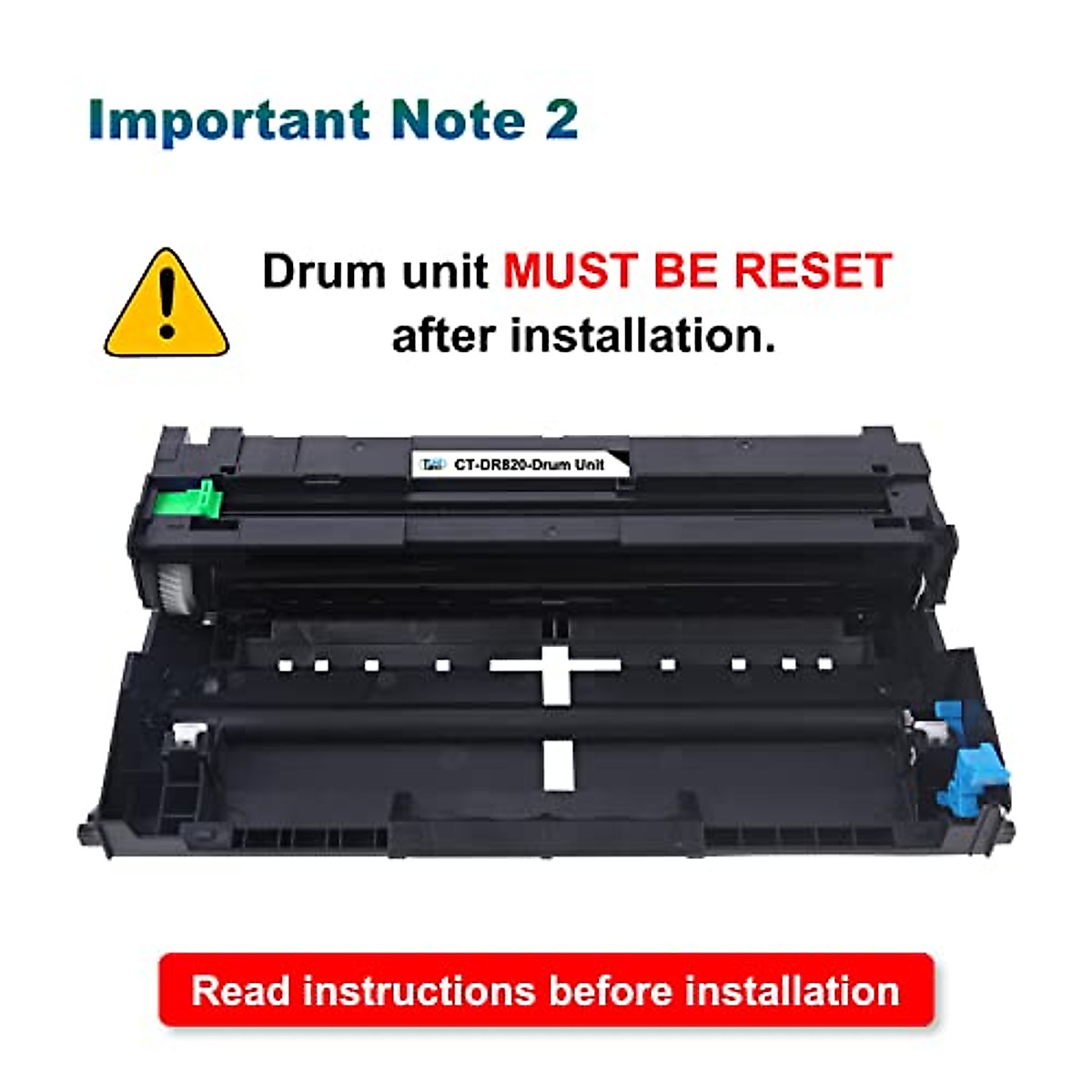 Cool Toner Compatible DR820 DR-820 Drum Unit Replacement for Brother DR820 DR-820 DR 820 Work with HL-L6200DW MFC-L5900DW MFC-L5850DW MFC-L6900CDW MFC-L6700DW HLL6200DW Printer (Black, 1-Pack)