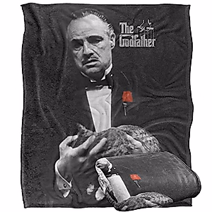 Godfather Poster Officially Licensed Silky Touch Super Soft Throw Blanket 50" x 60"