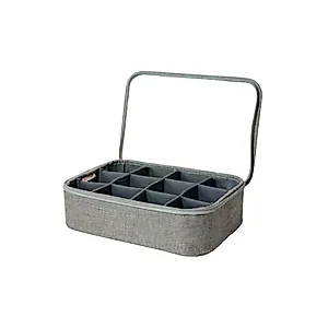 In This Space 12 Divider Storage Organizer for Small Teacups and China