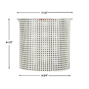 Equator Kafko Skimmer Basket (19-0163-1) White