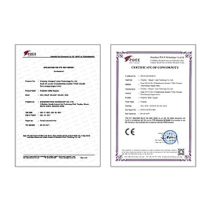 Cloudray CO2 Laser Safety Glasses,Safety Goggles,10600nm Laser Safety Goggles,Laser Eye Protection Od 6+ Glasses Professional Goggles for CO2 Laser Engraver Cutter (Style C)