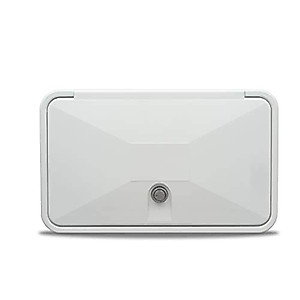 THETFORD|B&B Molders RV Replacement Parts and Accessories RV Camper Multi-Purpose Access Hatch Polar White PN 94314