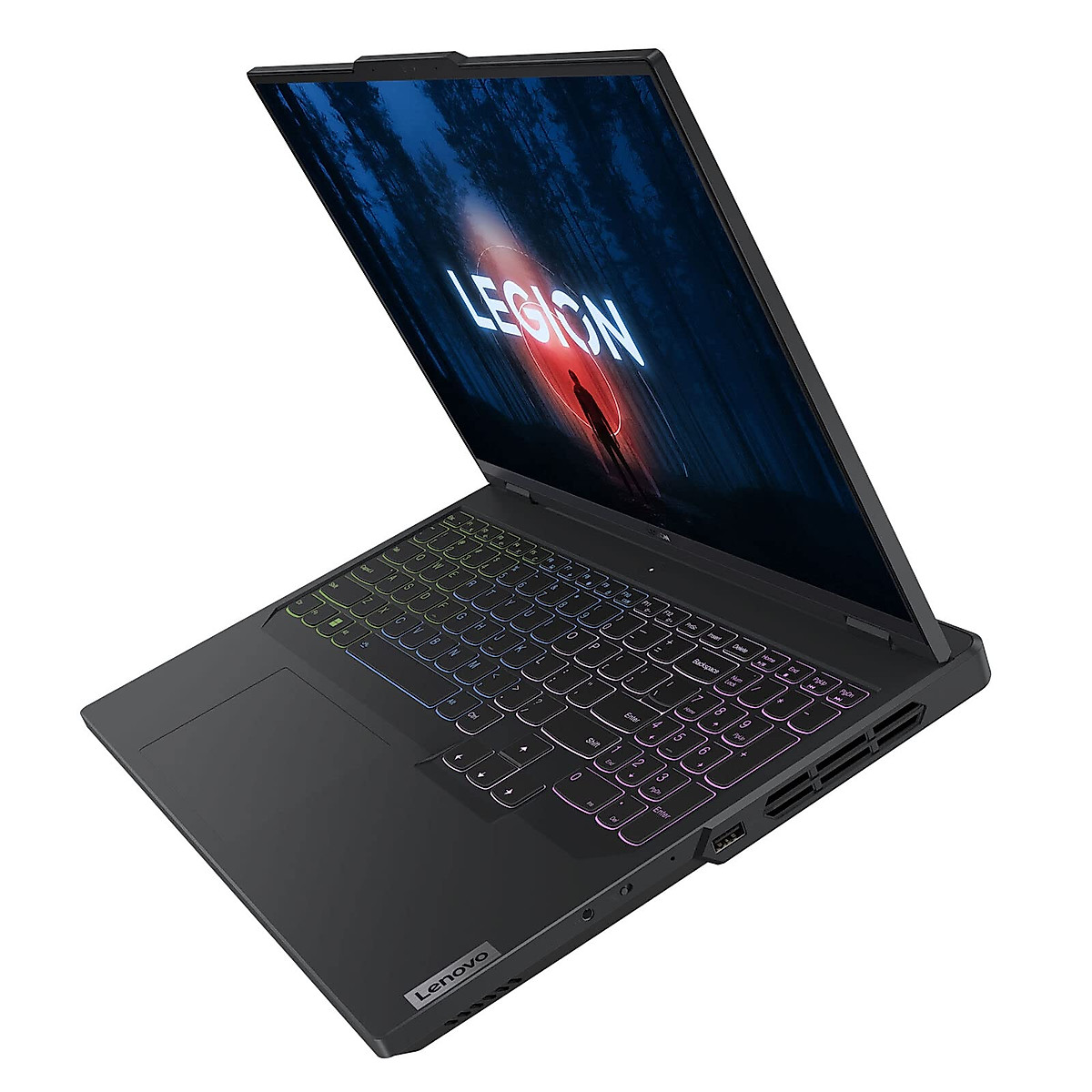 Lenovo 2023 Legion Pro 5 16" 165Hz WQXGA IPS Gaming Laptop 8-Core AMD Ryzen 7 7745HX 64GB DDR5 2TB NVMe SSD NVIDIA GeForce RTX 4060 8GB GDDR6 HDMI 2xUSB-C WiFi 6E RJ45 RGB KB Windows 11 Pro w/RE USB
