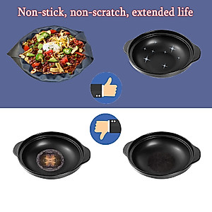 Silicone Slow Cooker Liners,Fits 6-8Quarts Crockpot Leakproof, Easy Clean Bags Liners for Round Pot or Oval (Black)