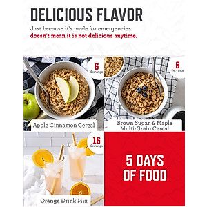 READYWISE - Prepper Pack Bucket, 52 Servings, Emergency, MRE Meal & Drink Supply, Premade, Freeze Dried Survival Food, Hiking, Adventure & Camping Essentials, Individually Packaged, 25 Year Shelf Life