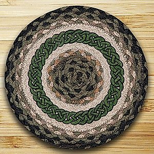 Earth Rugs Trivet, 10-Inch, Irish Knot