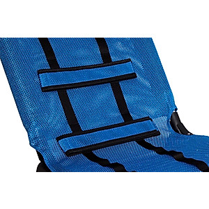 Anchor Pediatric Bath Chair for Kids with Special Needs by Circle Specialty- Adjustable Bath Chair for Children & Teens- Fast-Drying Mesh Fabric, Head Rest, Support Bars, Positioning Straps (Large)