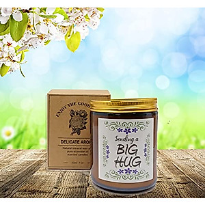 Thinking of you Get well soon gift for women | Care Package gift basket, variety box, after surgery recovery, feel better encouragement female mug, socks & Candle plant | Friend, Mom, girlfriend