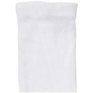 Hanes Over-the-Calf Tube Socks 10 Pack, 6-12-White
