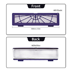 Filter, Compatible for Neato. Connected D3 D4 Botvac D Series D7 D75 D5 D80 D85 Classic 65 70e 75 80 85 Robot Vacuum Accessories