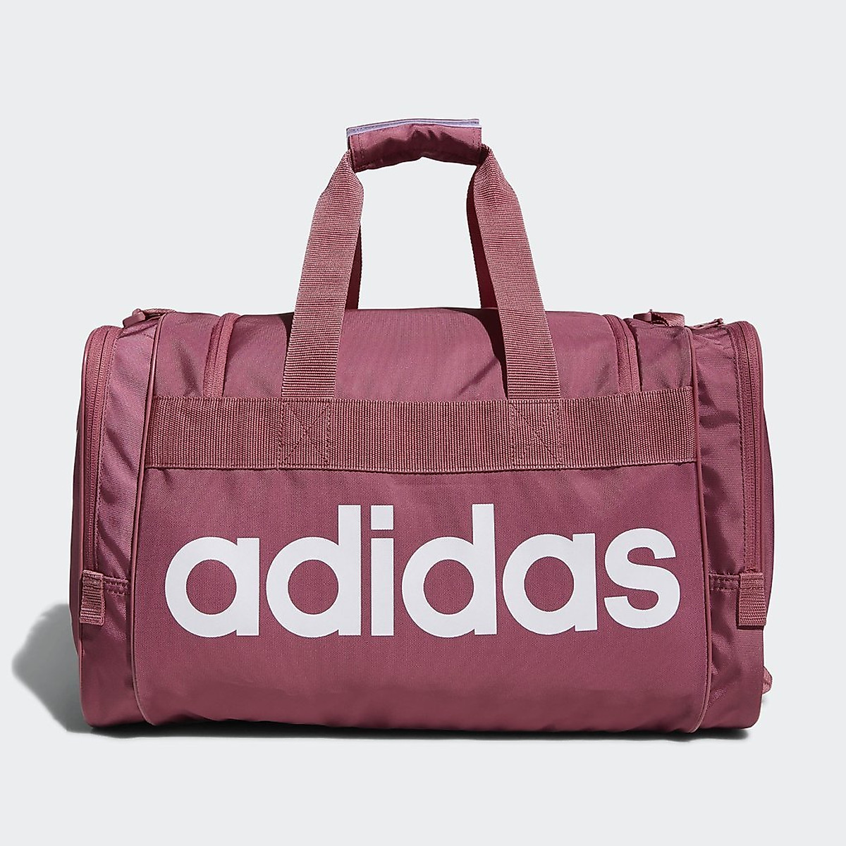 adidas Originals Santiago Duffel Bag, Trace Maroon Pink/White, One Size
