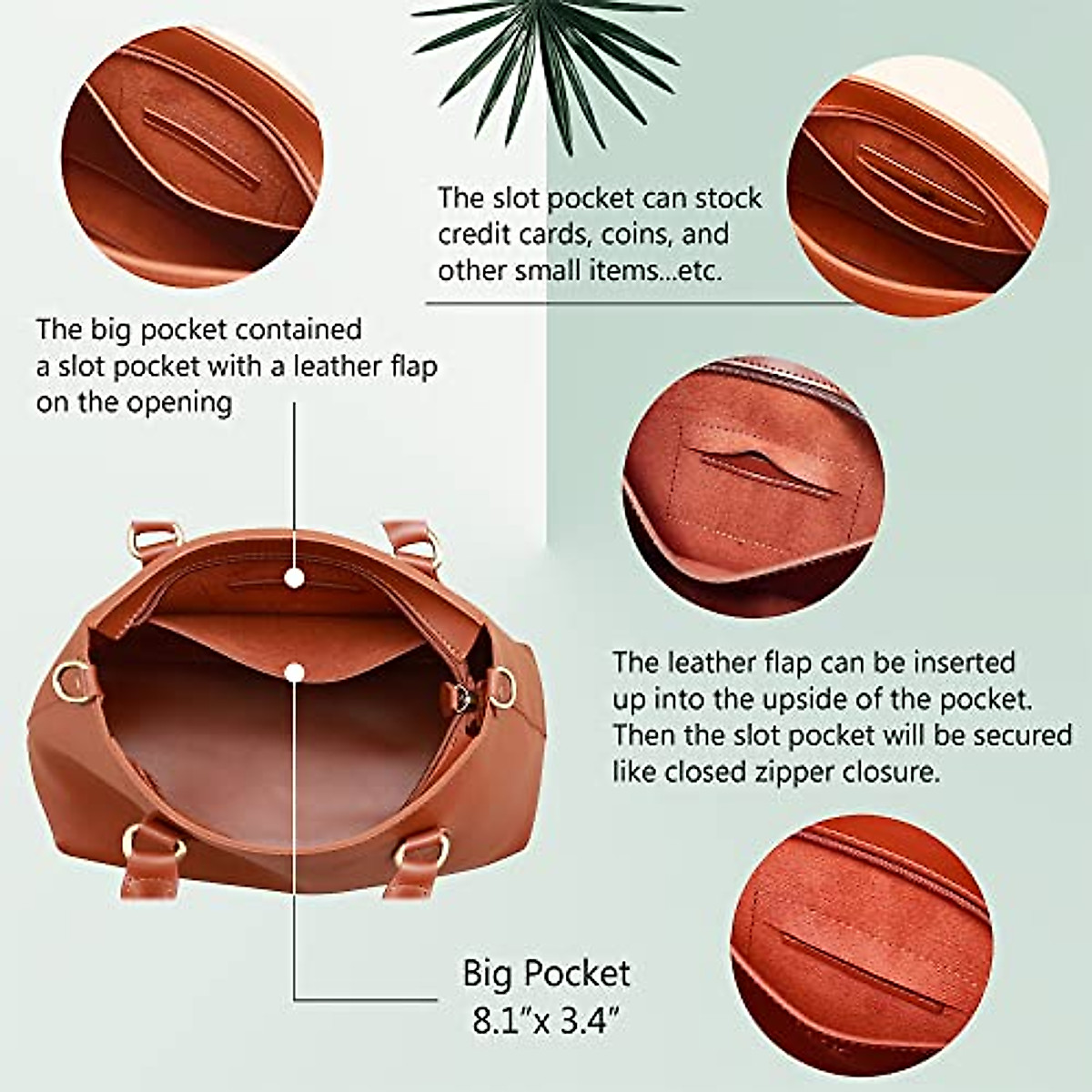 Top Handle Vegan Leather Satchel Bag For Women (Black) Retro Faux Casual Purse Classic Vintage Simple Shoulder Handbag