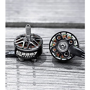 Axisflying FPV Drone Brushless Motor - 2207 1960KV 6S for 5inch 6 inch FPV Drone Frame QAV Quadcopter-4pcs
