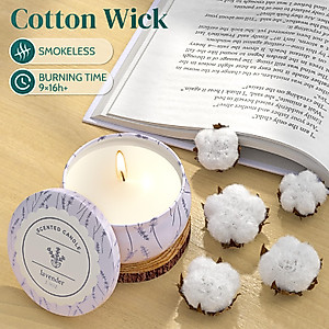 WarmEmbrace Scented Candles, Candle Set of 9, Candles for Women, Long-Lasting Candles for Home & Office Scented, Candle Present Set for Birthday, Christmas, Mother’s Day