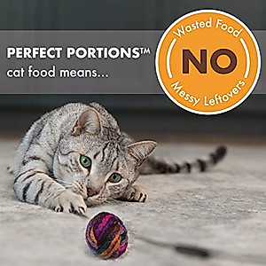 NUTRO Grain Free Natural Adult Wet Cat Food Paté, Chicken Recipe, Salmon & Tuna Recipe, and Chicken & Liver Recipe Variety Pack, 2.64 oz. PERFECT PORTIONS Twin-Pack Trays, 48 Count