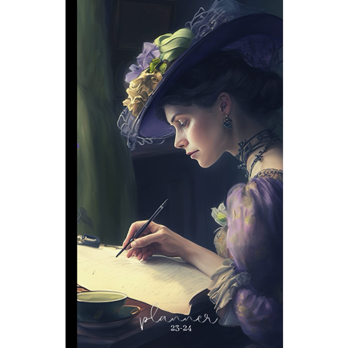 2023-2024 PLANNER: "VICTORIAN WOMAN" Weekly planner. September 2023 to August 2024. Weekly. Annual, monthly and weekly calendar. Timetable. 6 x 9 inches. 139 pages.
