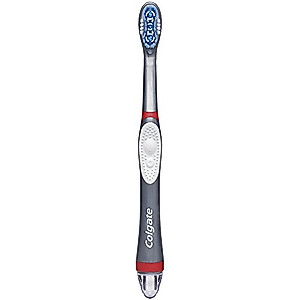 Colgate 360 Optic White Battery Powered Sonic Toothbrush, Soft, 1 Pack