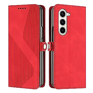 phone flip case Wallet Case for Samsung Galaxy Z Fold 5 2023, Compatible with Samsung Galaxy Z Fold 5 Case [TPU Shockproof Interior Case]PU Leather Case with Magnetic Flip Cover phone screen protectio