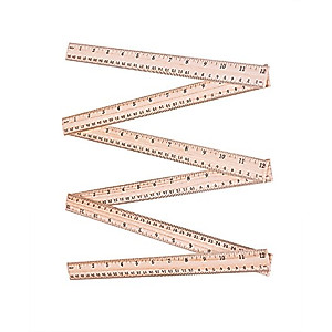 20 Pack Wooden Ruler Wood Rulers School Rulers Office Rulers and Clothing Measuring Rulers, 2Scale (12Inch and 30CM) …