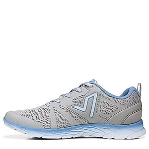Vionic Women's Brisk Miles Leisure Sneaker, Light Grey, 12 M US