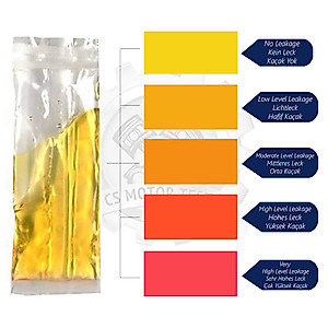 CS Motor Test, CS Engine Combustion Real-TIME Leak Tester - Cylinder Head Gasket CO2 Head Tester - Test While Driving - Petrol Diesel Gas - Engine Under Load Head Gasket Test Kit- 2 PCS in a Box