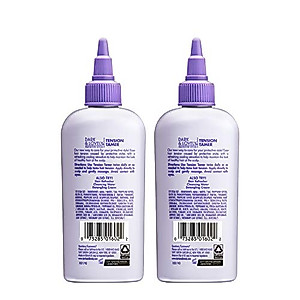 SOFT SHEEN/CARSON INC Dark and Lovely for Protective Style Cleansing Water and Cream Detangler Kit Shampoo with Aloe and Conditioner with Avocado and Peppermint 2 Count