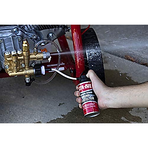 STA-BIL Pump Protector - Protects Pressure Washer Pumps and Other Internal Components During Storage, Next Gen Anti-Freeze and Lubricant Formula, 4oz (22007) , Red
