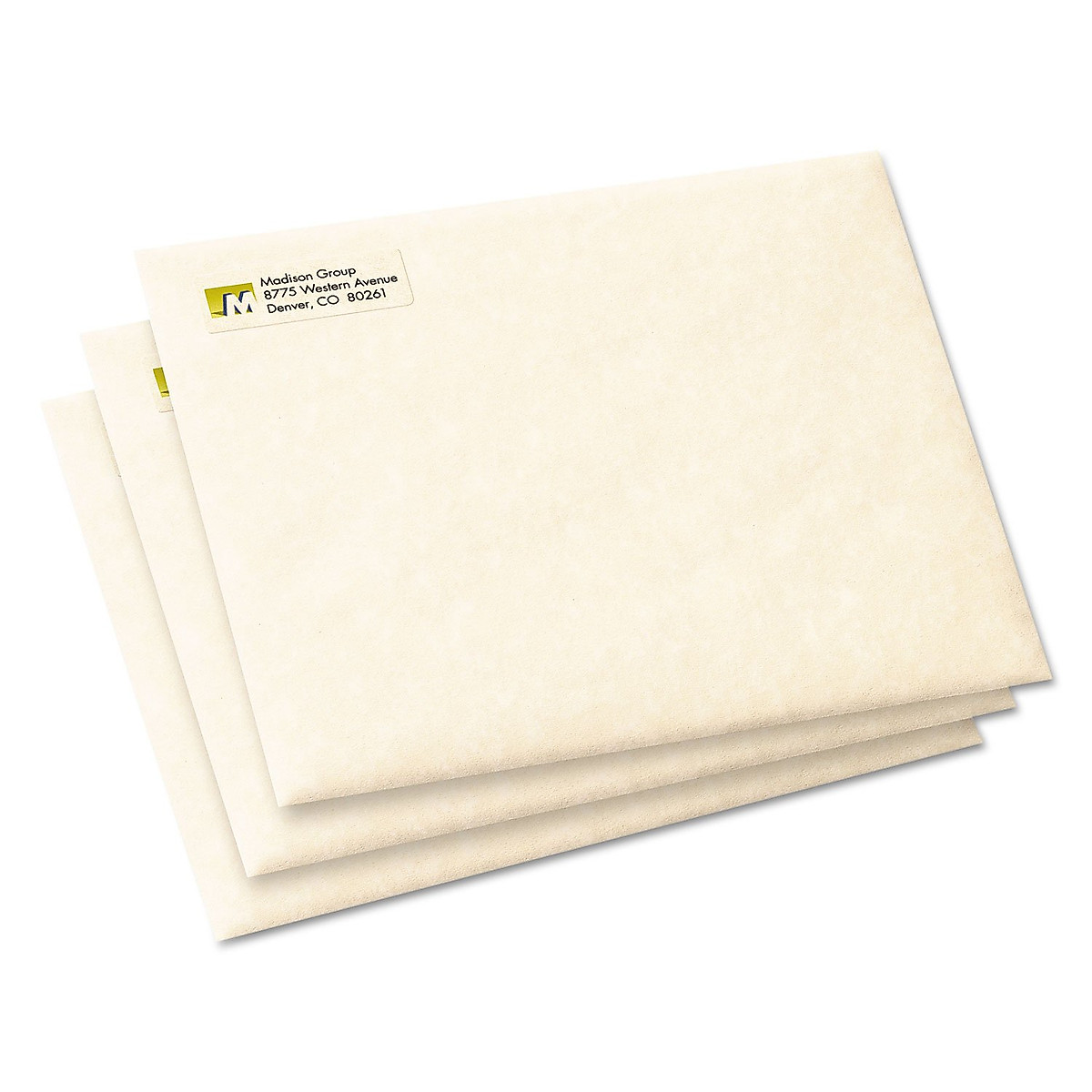 Avery 8667 Clear Easy Peel Return Address Labels, Inkjet, 1/2 x 1-3/4, 2000/PK