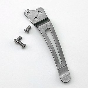 Echeson Stainless steel back clip pocket clip knife DIY modified piece knife clip
