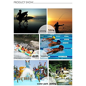 YUMQUA Waterproof Bags, Water Tight Cases Pouch Dry Bags + Waterproof Phone Pouch with Armband for Camera Mobile Phone Maps Pouch Document Holder Kayak Military Boat- 4 Piece Set